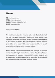 Editable Business Memo Template (Word)