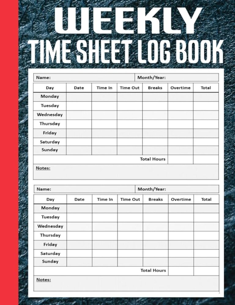 Employee Time Tracking Template (Excel)