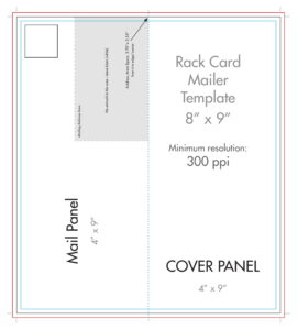 Customizable Half-Fold Brochure Template