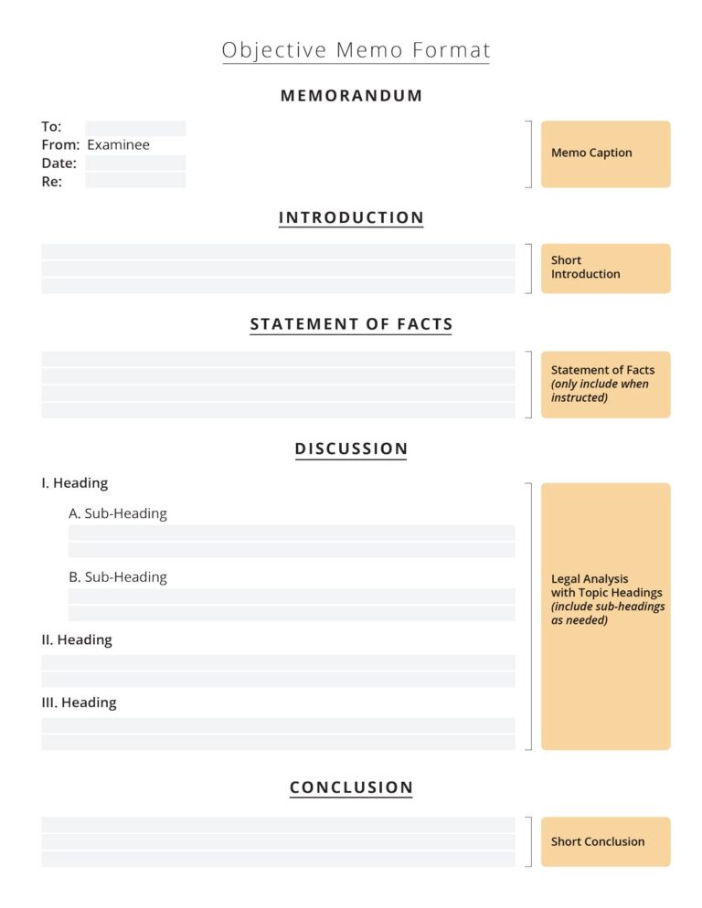 Memo Format Template (Word)