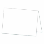 Printable Name Tent Template