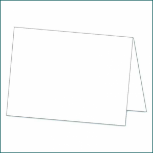 Printable Name Tent Template