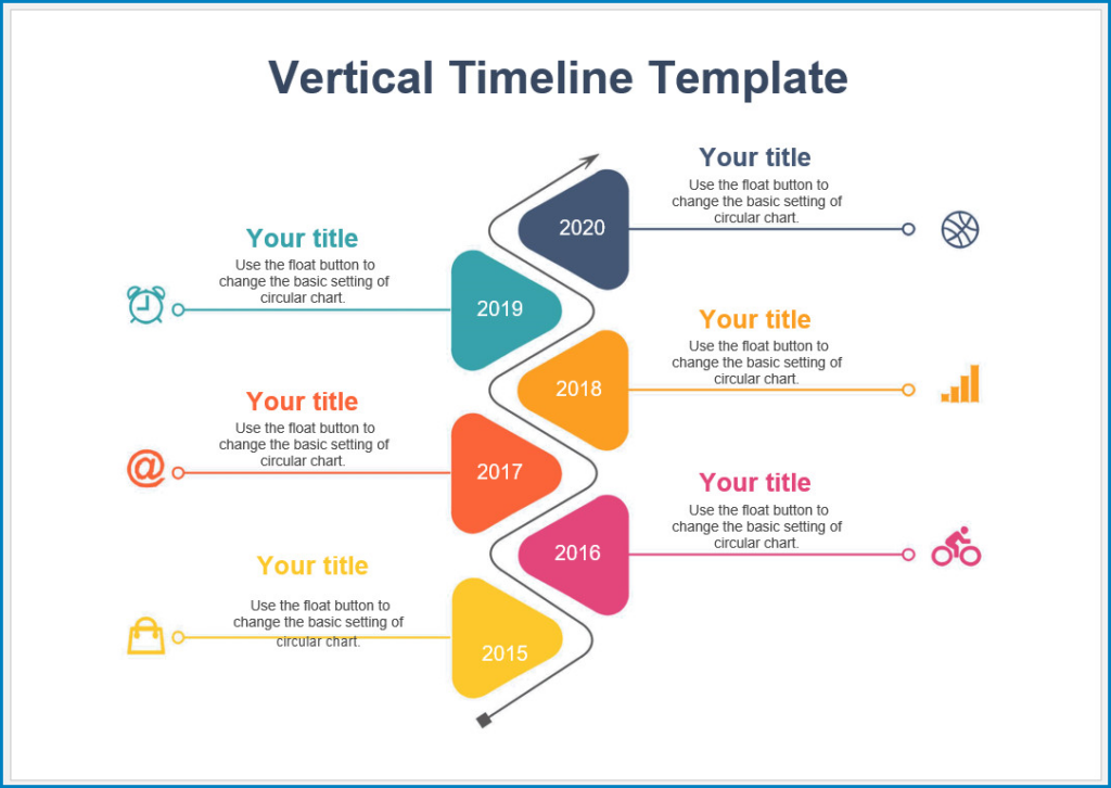 Vertical Timeline Template (Word)